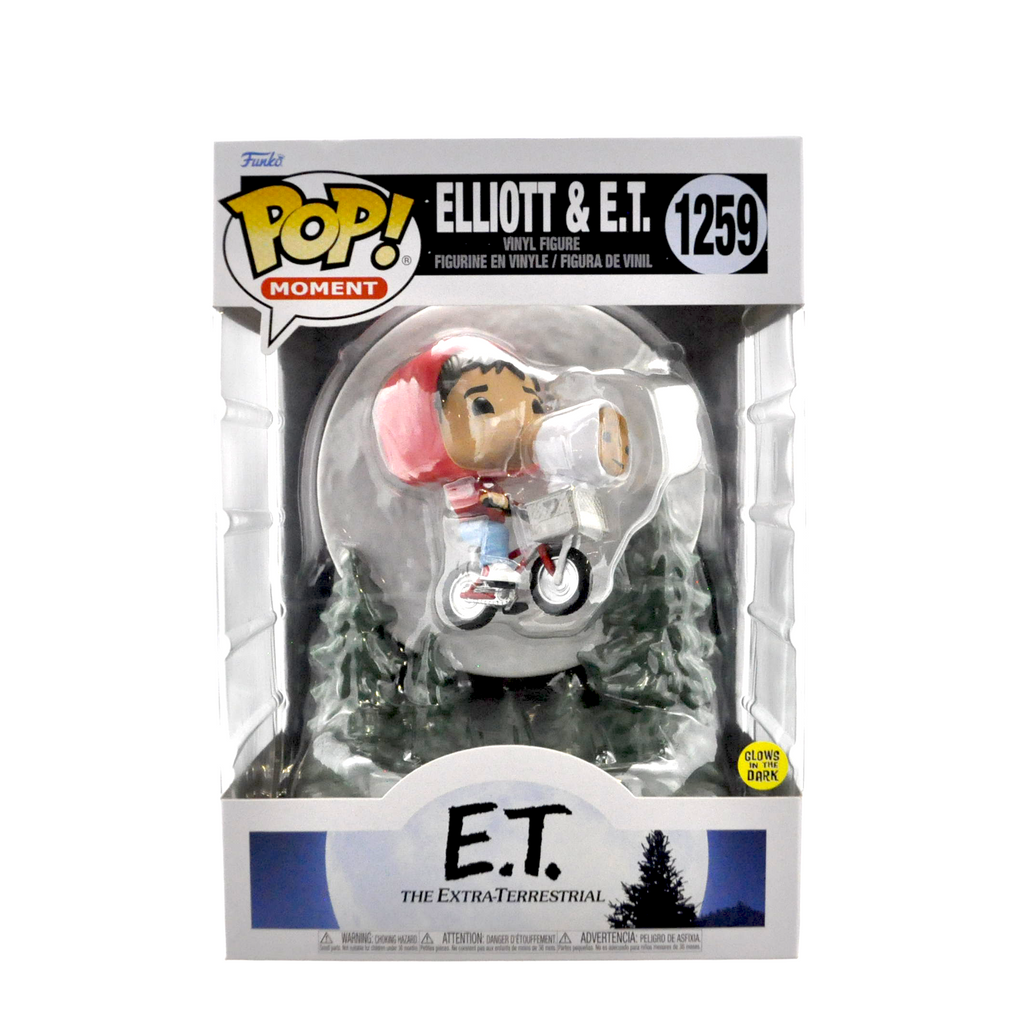 * Funko Pop! Elliott & E.T. (Flying, Glow in the Dark, Movie Moments ...