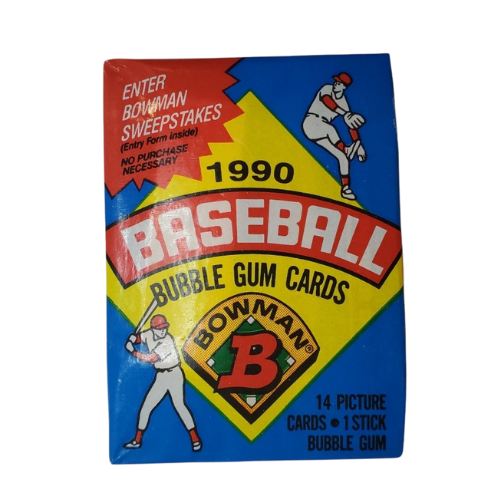 1990 Bowman Baseball Cards Unopened Pack | 7 Bucks a Pop