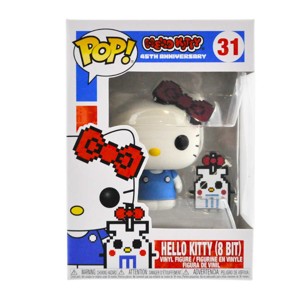 * Funko Pop! Hello Kitty (8-Bit, Sanrio) 31 – 7 Bucks a Pop