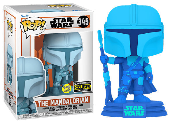 The Mandalorian (Glow in the Dark, Hologram) 345 - Entertainment Earth ...