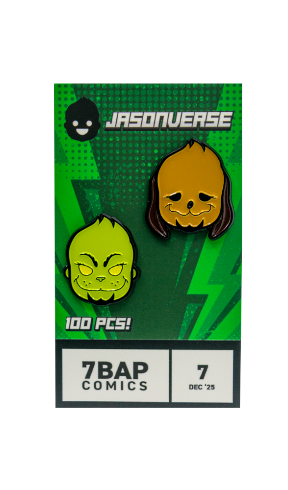 * Jasonverse Grinch & Max Pin Set – 7BAP Exclusive /100 pieces – 7 ...