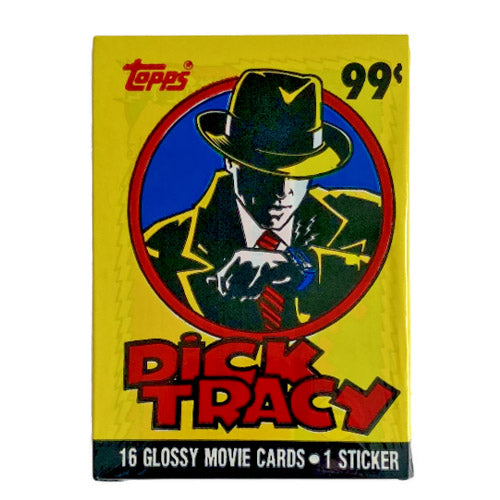 1990 Topps Dick Tracy Cards Unopened Pack | 7 Bucks a Pop