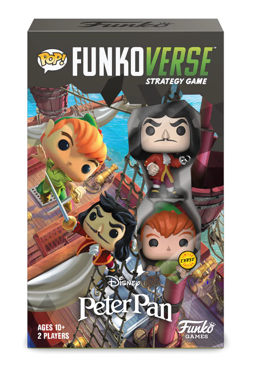 Funkoverse Strategy Game Peter Pan (Flocked) 2-Pack **Chase** – 7 Bucks ...
