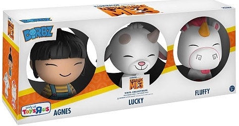 Dorbz Agnes/Lucky/Fluffy (Despicable Me 3) 3-Pack - Toys R Us Exclusiv ...