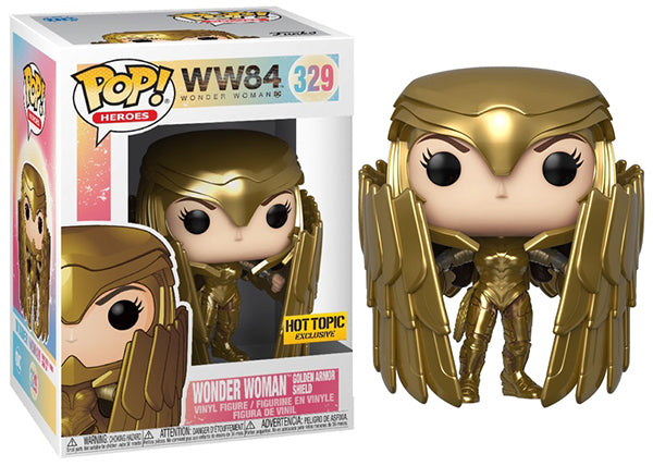 Wonder Woman Golden Armor Shield (WW84) 329 - Hot Topic Exclusive | 7 ...