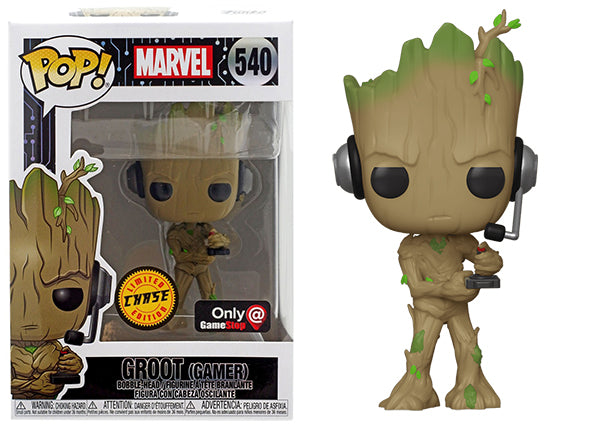 Groot (Standing, Gamer) 540 - GameStop Exclusive **Chase** [Condition ...
