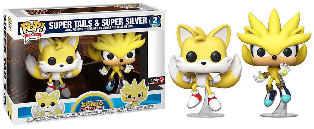 Super Tails & Super Silver (Sonic the Hedgehog) 2-pk - GameStop Exclus ...